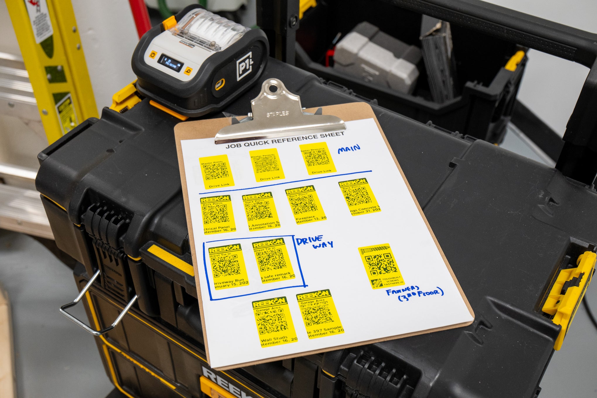 P1L Tagger Construction Printer — REEKON Tools