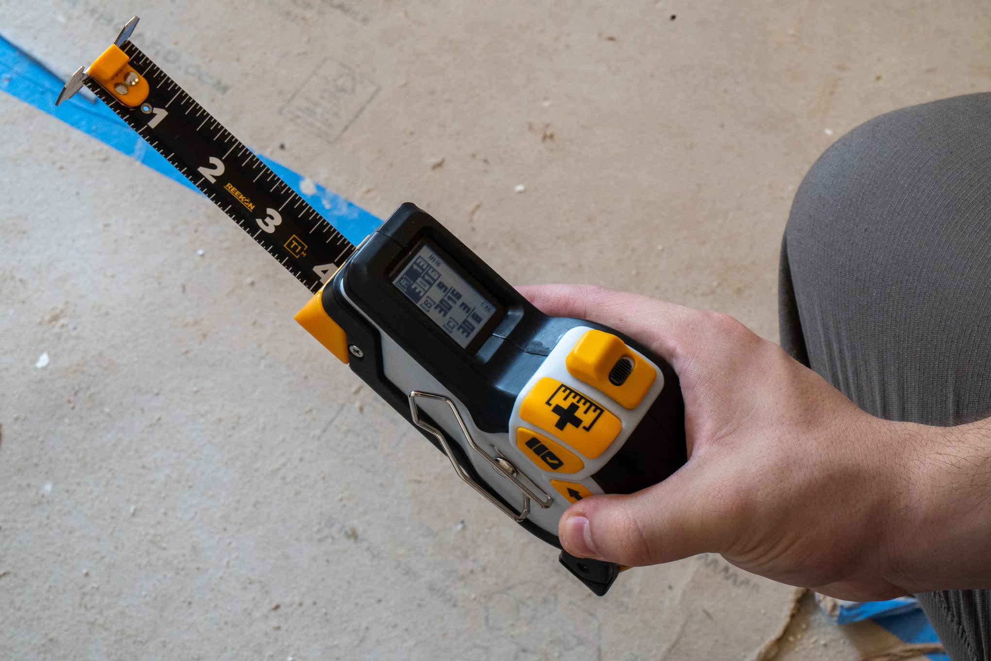 T1M Utility Digital Tape Measure — REEKON Tools