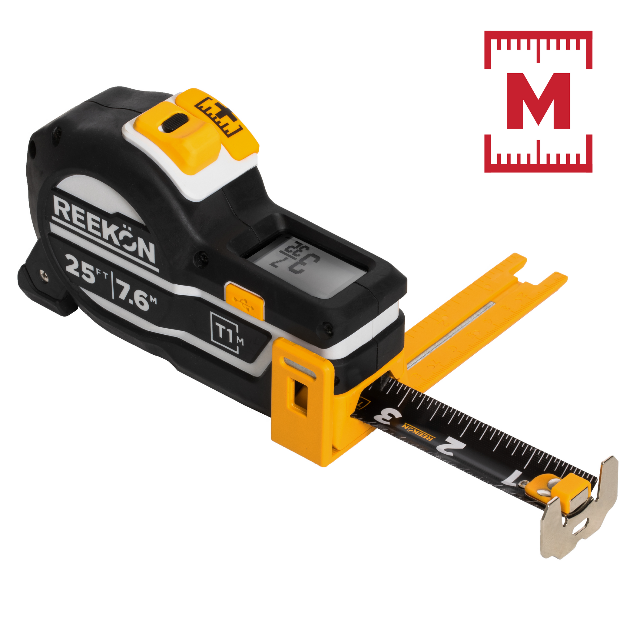 Metric T1M Utility Digital Tape Measure — REEKON Tools