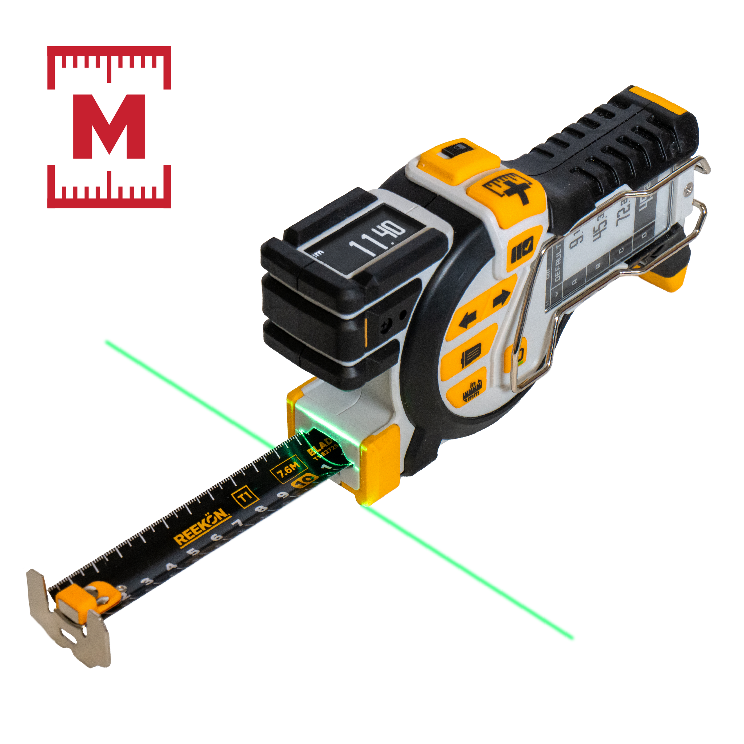 Metric T1 Tomahawk Digital Tape Measure — REEKON Tools